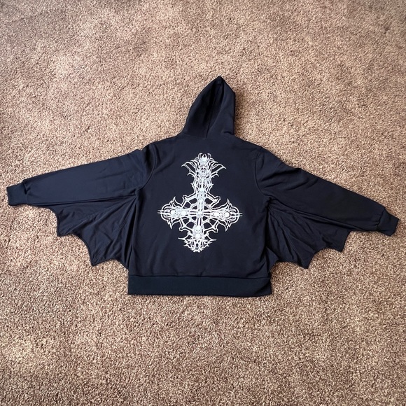 Ghost | Shirts | Ghost Band Zip Up Batwing Hoodie 225 Band Merch Unisex ...